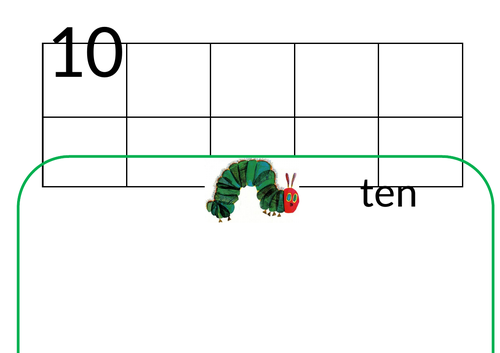 Hungry Caterpillar 10 frames | Teaching Resources