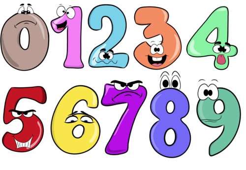 Numbers (0-9)- Cliparts Creator Kit- For Personal or Commercial Use ...