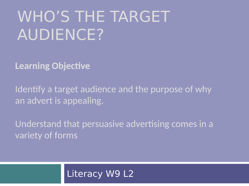 KS 2 English Advertising | Teaching Resources