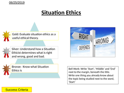 Morality - Situation Ethics | Teaching Resources