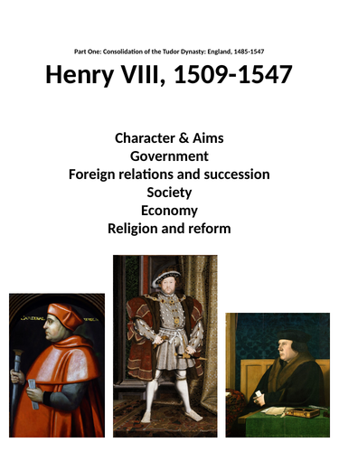 Tudor revision booklets | Teaching Resources