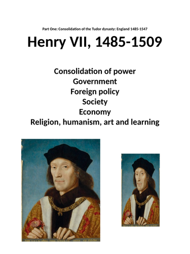 Tudor revision booklets | Teaching Resources