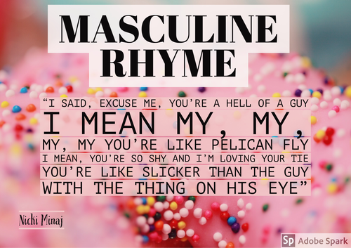 Song Lyric Language Devices Posters/Display | Teaching Resources