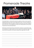 Promenade Theatre Design | Teaching Resources