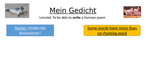 German poem (Helme Heine) | Teaching Resources