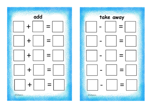 Apples in Trees Number Bonds Addition Subtraction Fun Pack | Teaching ...