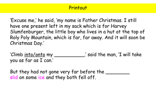 Free: Year 1 Repetitive Phrases and Repeating Patterns (Week 1 of 2 ...