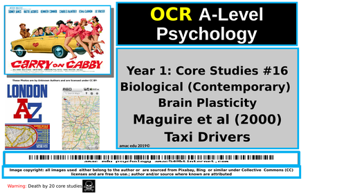 OCR A-Level Psychology: Core Studies 11 to 20. All in one bundle ...