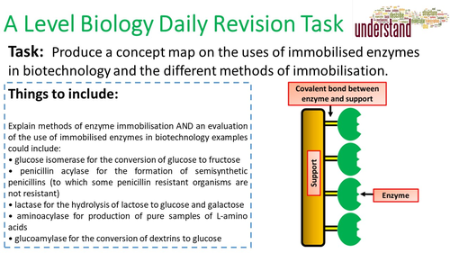 93 A Level (A2) Biology Revision Task Cards | Teaching Resources