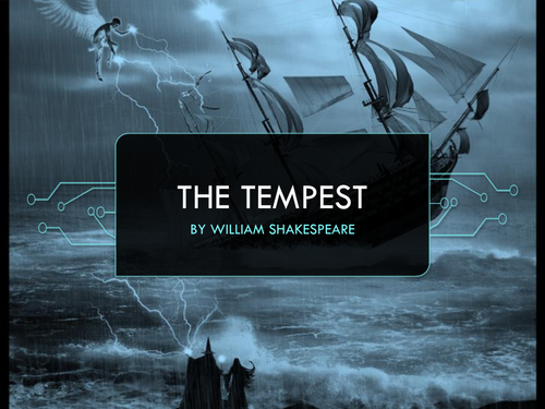 Shakespeare's THE TEMPEST - Key Stage 3 English Teaching Unit ...