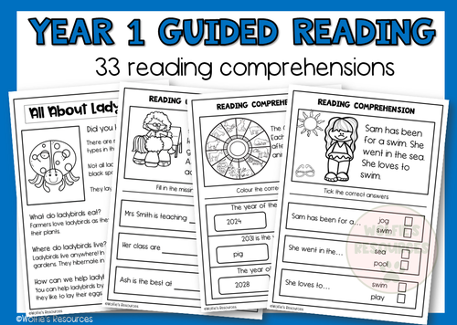 Guided Reading Activities Year 1 | Teaching Resources