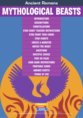 Ancient Romans - Mythological Beasts | Teaching Resources