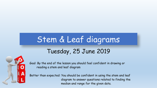 GCSE Mathematics KS4: Stem & Leaf Diagrams | Teaching Resources
