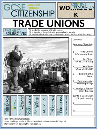 Trade Unions | Teaching Resources