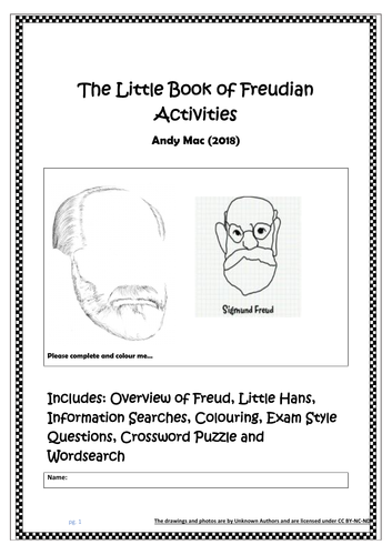 OCR A-Level Psychology: Core Study #17 Freud (1909) Little Hans ...