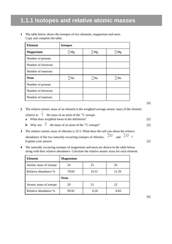 Year 12 Chemistry - Module 2 - Foundations in Chemistry - Lesson 2 ...