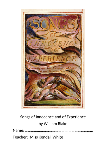 Songs of Innocence & Experience | Teaching Resources