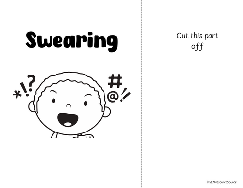 Swearing Social Story | Teaching Resources