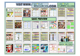 End of Year Careers Quiz | Teaching Resources