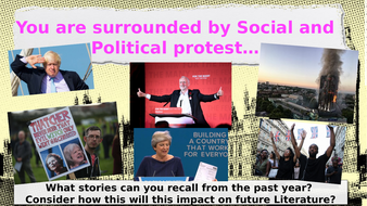 AQA KS5 English Lit - short introduction to Social and Political ...
