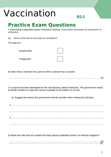 Vaccination | Teaching Resources