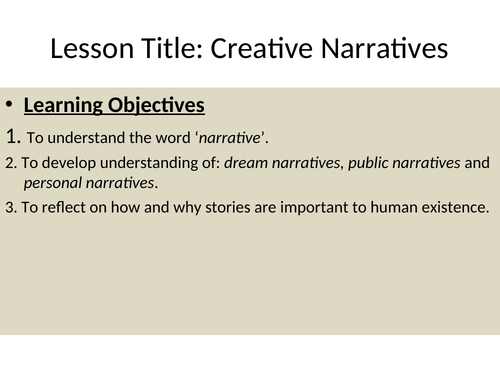 Creative Writing - Year 7 (age 11-13) | Teaching Resources