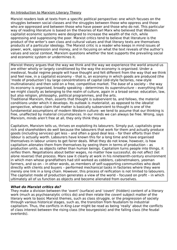 A-Level Literature: Introduction to Critical Theory SOW | Teaching ...