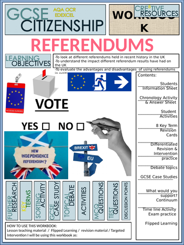 Referendums Politics | Teaching Resources