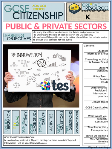 Public Private Sector | Teaching Resources