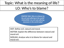 Who's to blame? - KS3 Philosophy Lesson | Teaching Resources