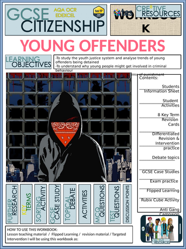Young Offenders + Crime | Teaching Resources