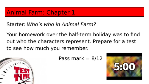 Animal Farm Scheme of Work | Teaching Resources