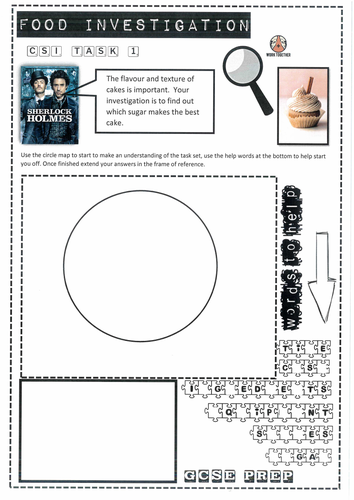 Year 8 Food Investigation Booklet | Teaching Resources