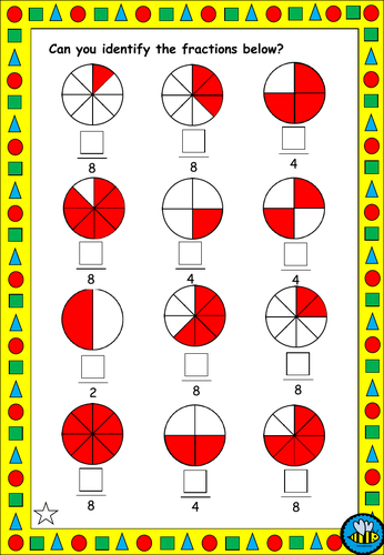 Fractions; halves, quarters and eights | Teaching Resources Fractions; halves, quarters and eights | Teaching Resources