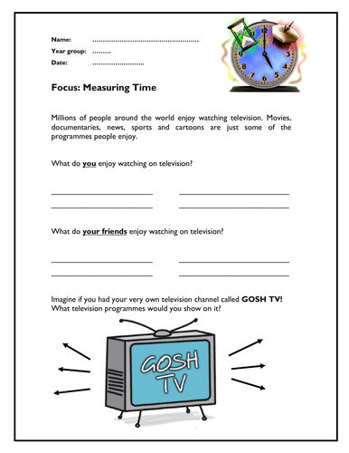 Measuring Time -2 Activities | Teaching Resources