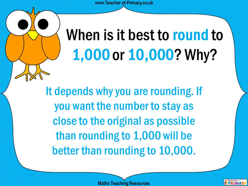Rounding Numbers - Year 6 | Teaching Resources