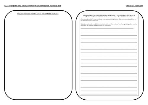 Holes - Guided Reading inference lesson for Yr5/6 | Teaching Resources