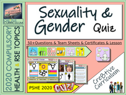 Sexuality + Gender Quiz by cre8tivecurriculum | Teaching Resources