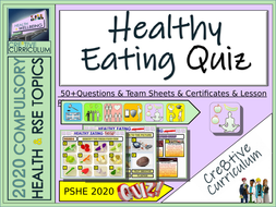 Healthy eating Quiz by cre8tivecurriculum | Teaching Resources