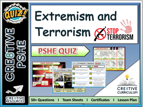 Extremism and Anti - Terrorism Quiz | Teaching Resources