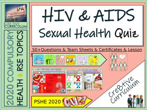 HIV AIDS & Sexual Health Quiz | Teaching Resources