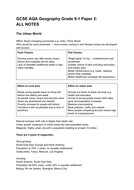 GCSE AQA Geography Grade 9-1 Paper 2 ALL REVISION NOTES | Teaching ...