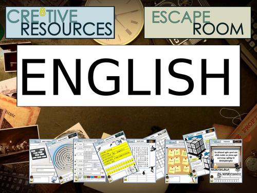 English Transition Escape Room | Teaching Resources