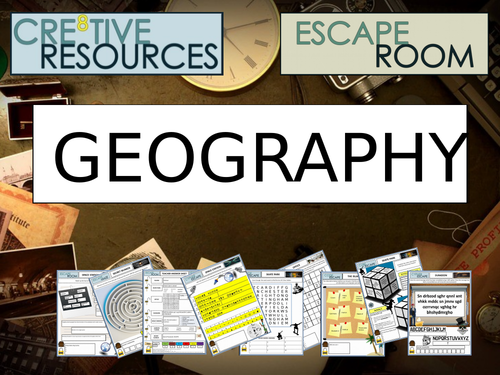 Geography Escape Room | Teaching Resources