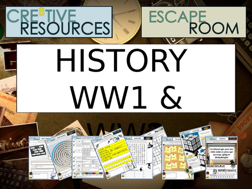 World War II History Escape Room | Teaching Resources