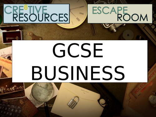 GCSE Business Escape Room | Teaching Resources