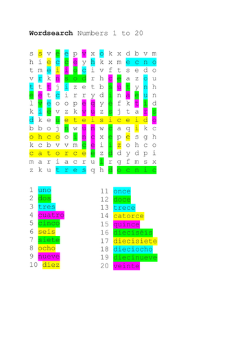 Spanish Numbers 1-100: Teaching, Activities and Revision | Teaching ...