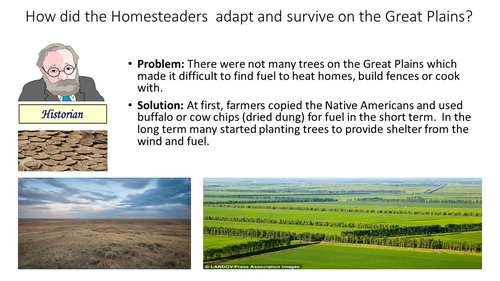 Market Place Activity: How did Homesteaders overcome the problems they ...