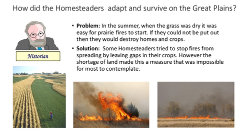 Market Place Activity: How did Homesteaders overcome the problems they ...