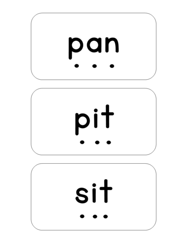 RWI Set 1 Green Word Flashcards for Phonics Mastery: Practice Decoding ...